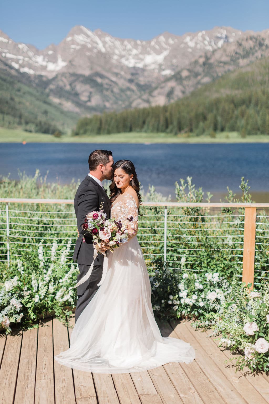 Vail Mountain Wedding Deck | Piney River Ranch | Piney River Ranch